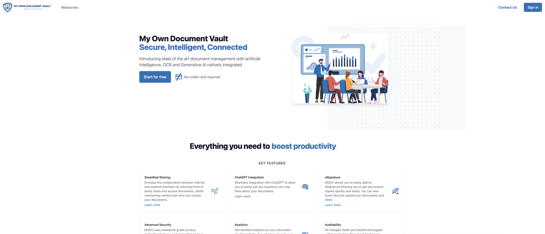 My Own Document Vault - AI Tool For Document management My Own Document Vault - AI Tool For Document management