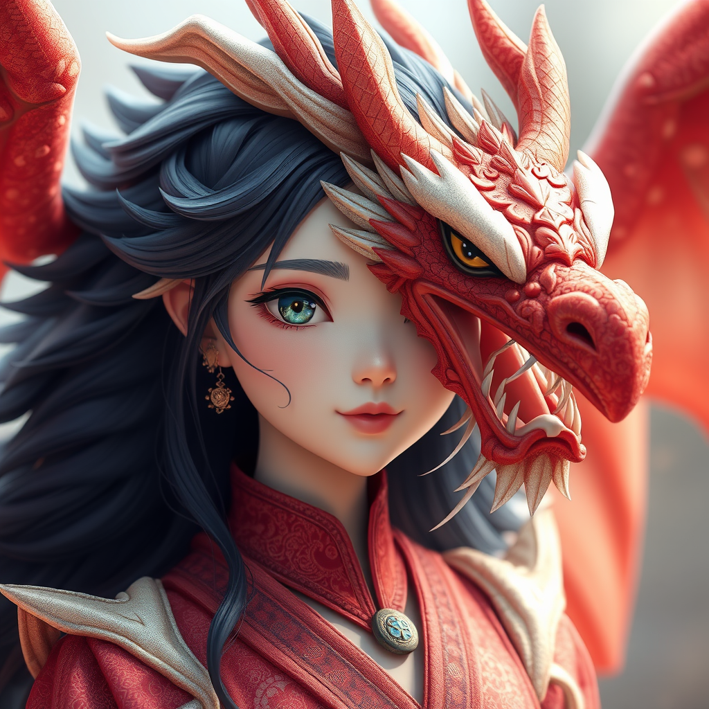Mythical Creature Hybrid “Create a hybrid character combining human ...
