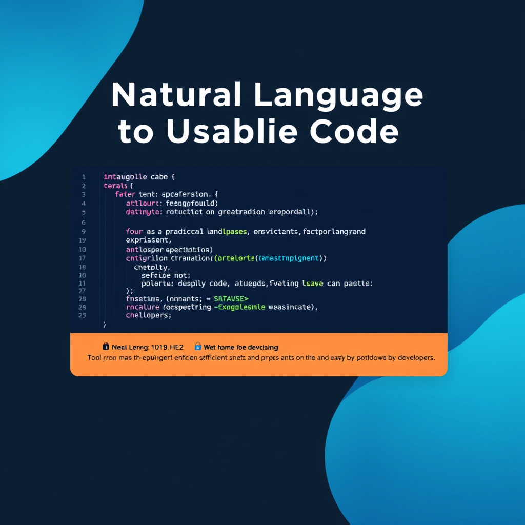 Natural Language to Usable Code - (Free, No Signup AI Tool)