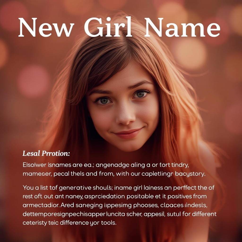 New Girl Name - (Free, No Signup AI Tool)