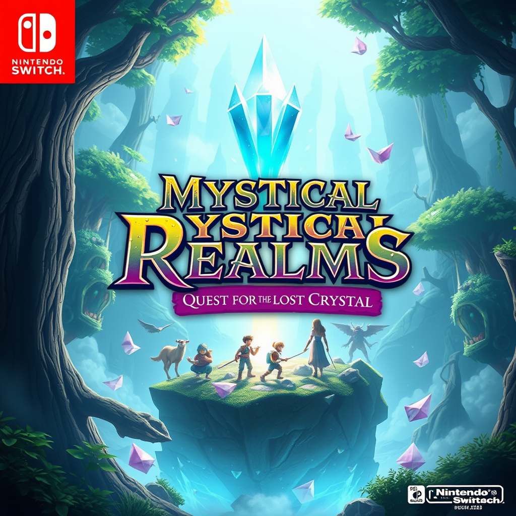 Nintendo Switch Game Cover Art - (Free, No Signup AI Tool)