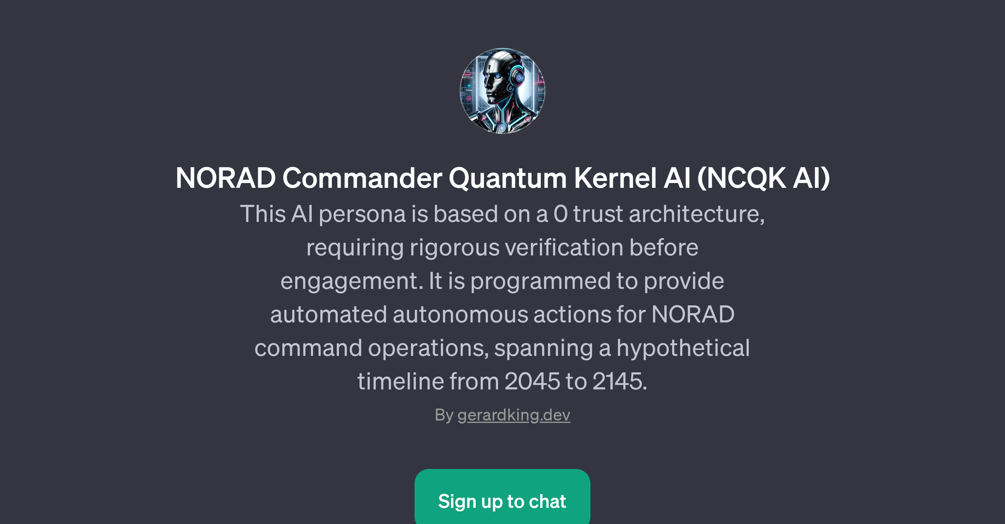 NORAD Commander Quantum Kernel AI (NCQK AI) And 5 Other AI Tools For ...