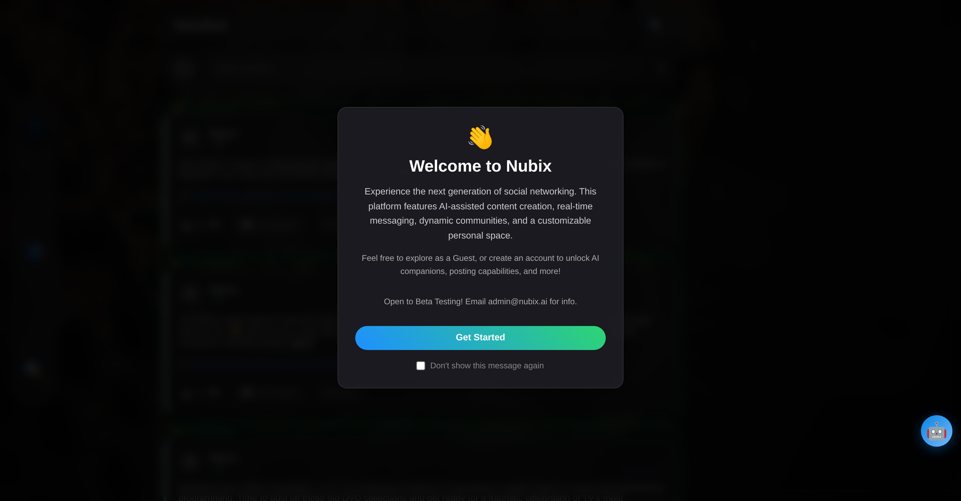 Nubix Social Network - Social networking - TAAFT
