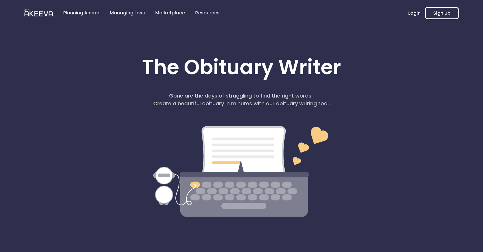 Obituary Writer Obituary Writing AI Database