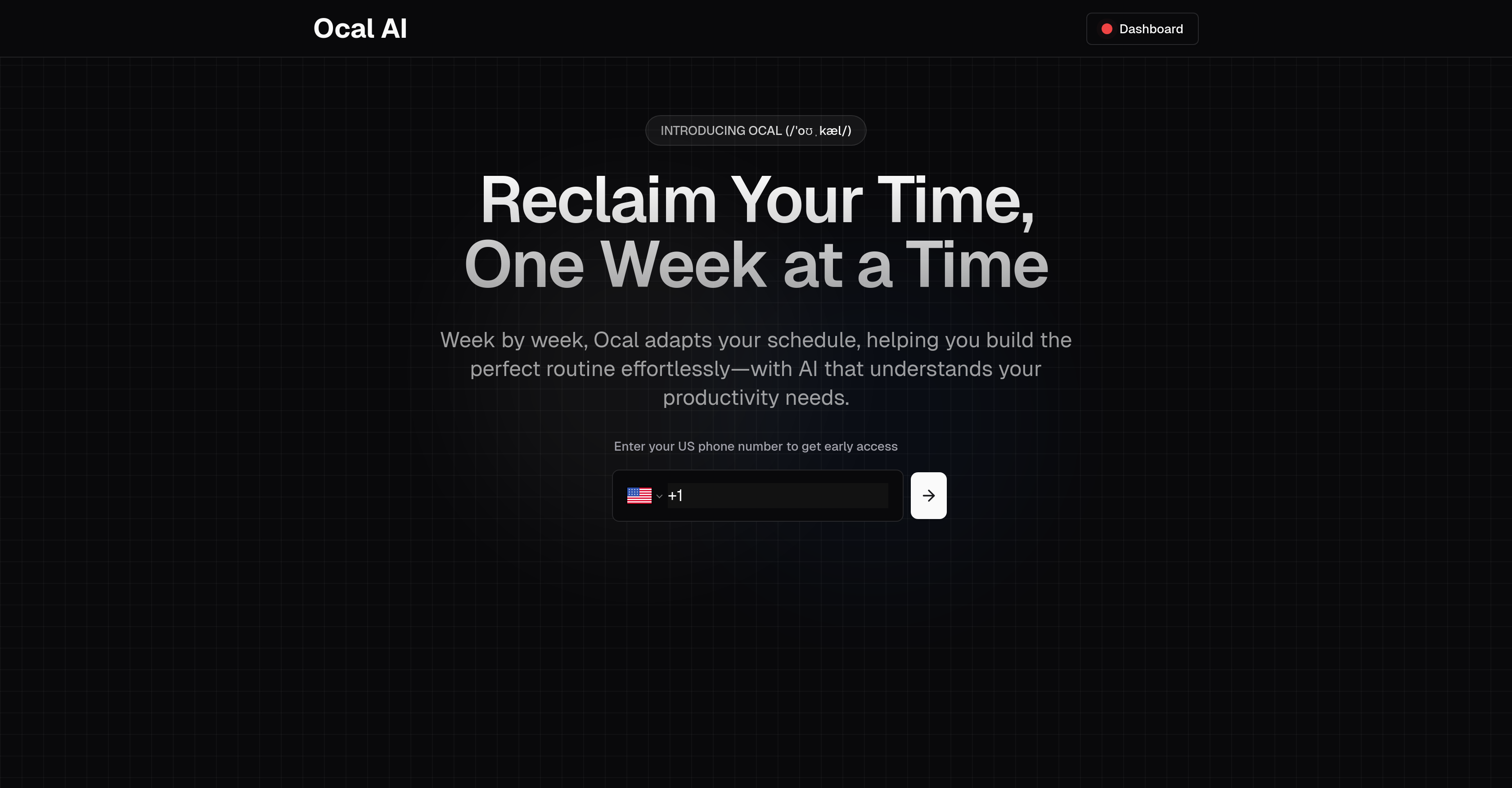 Ocal AI - AI Tool For Study schedules