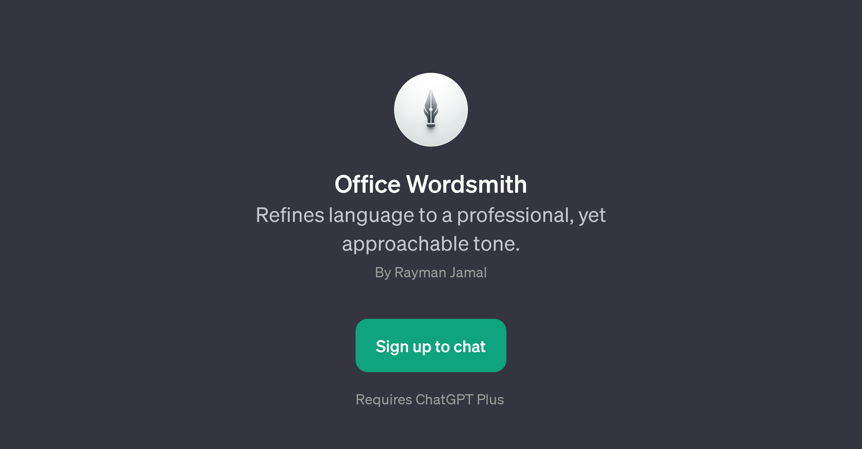 Office Wordsmith - Professional communication refinement - TAAFT