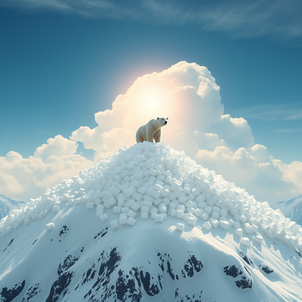 on top of a snow-covered mountain - (Free, No Signup AI Tool)