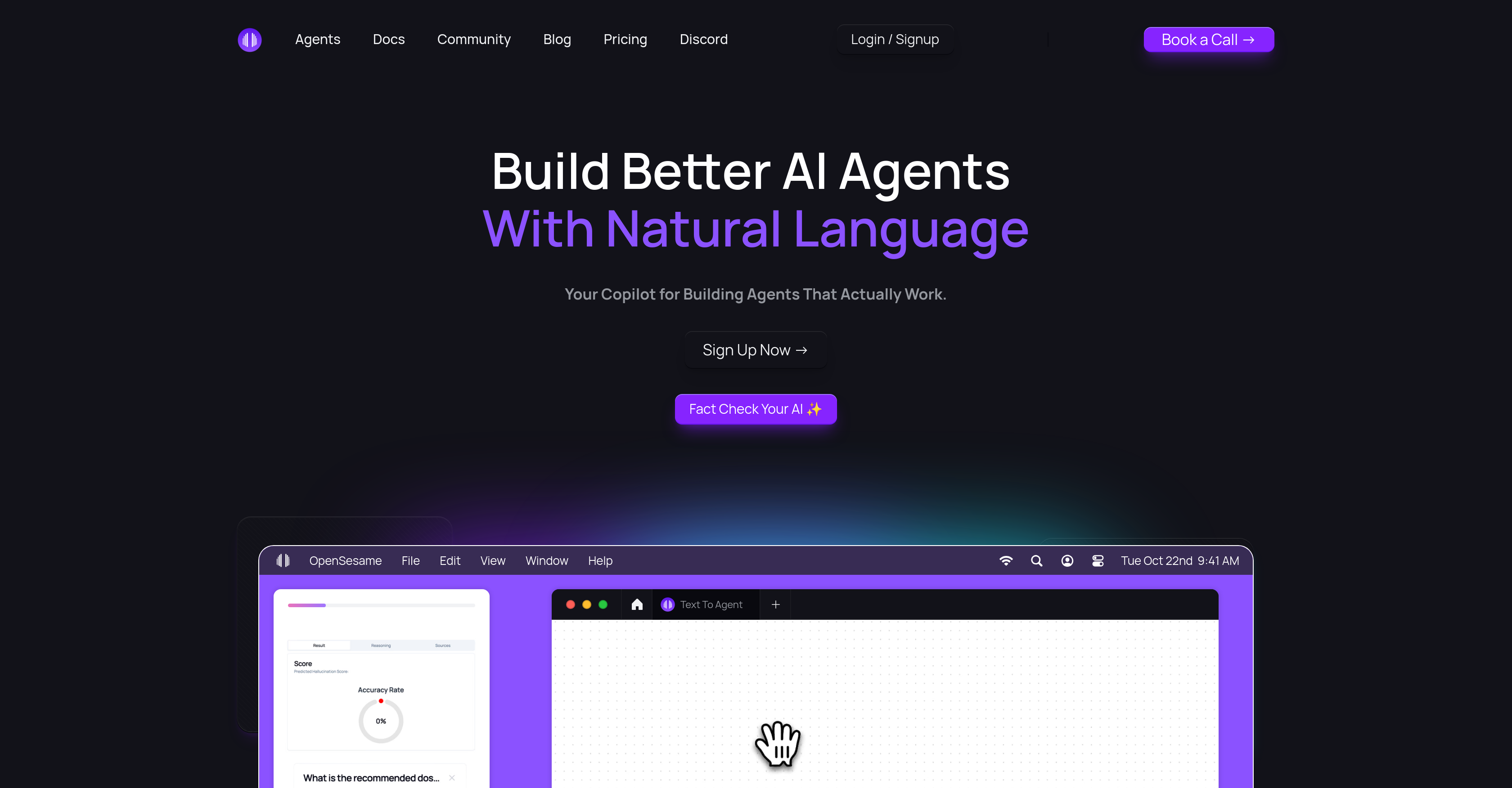 OpenSesame - AI Tool For Agents