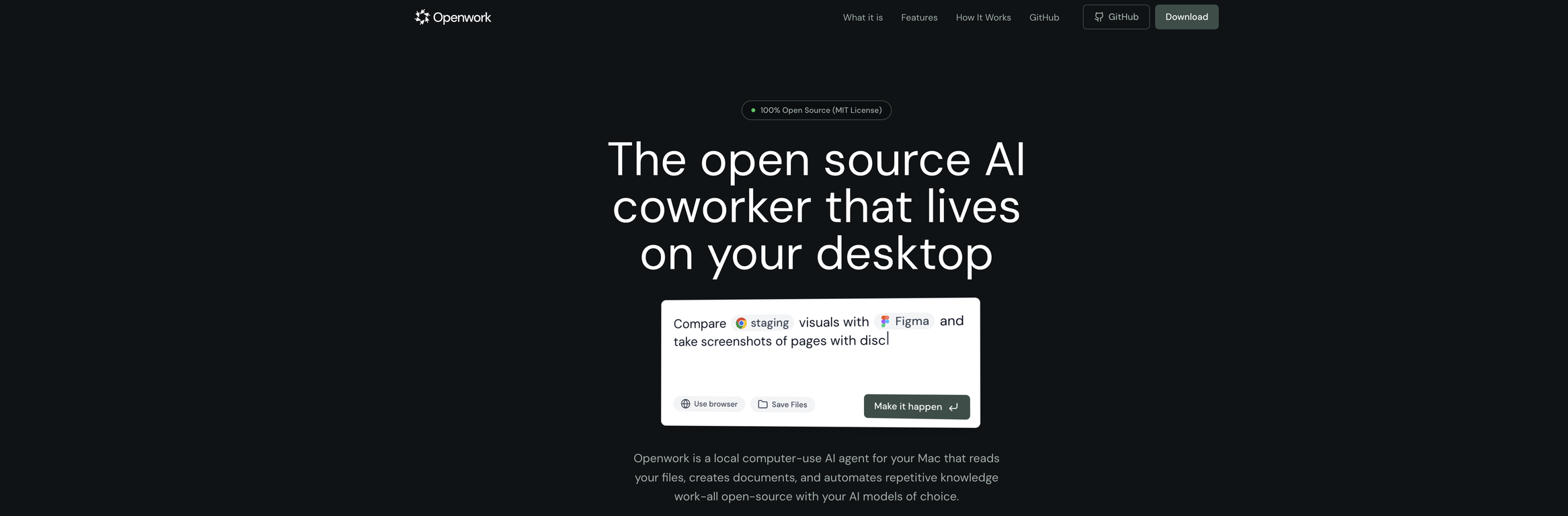 Openwork - AI Tool For Task automation