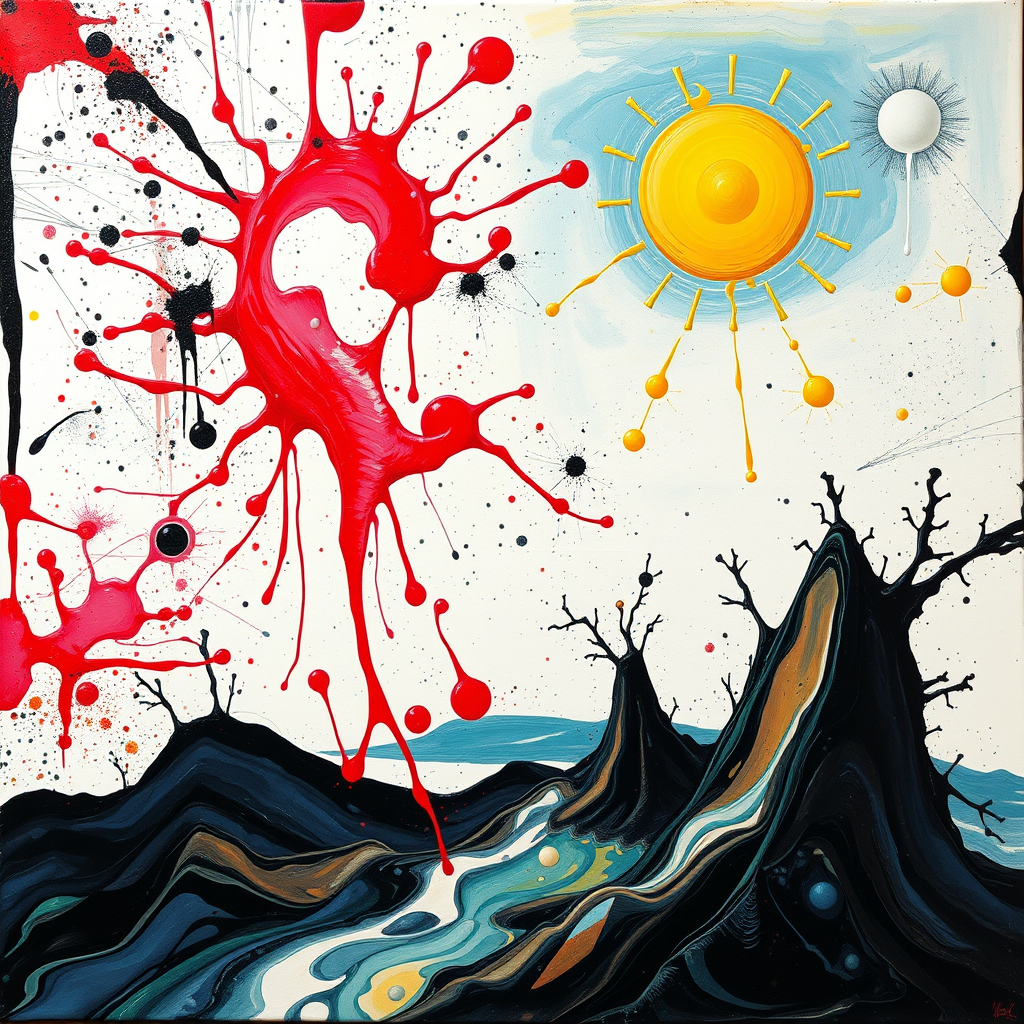 Paint Splash-Surrealism Art AI - (Free, No Signup AI Tool)