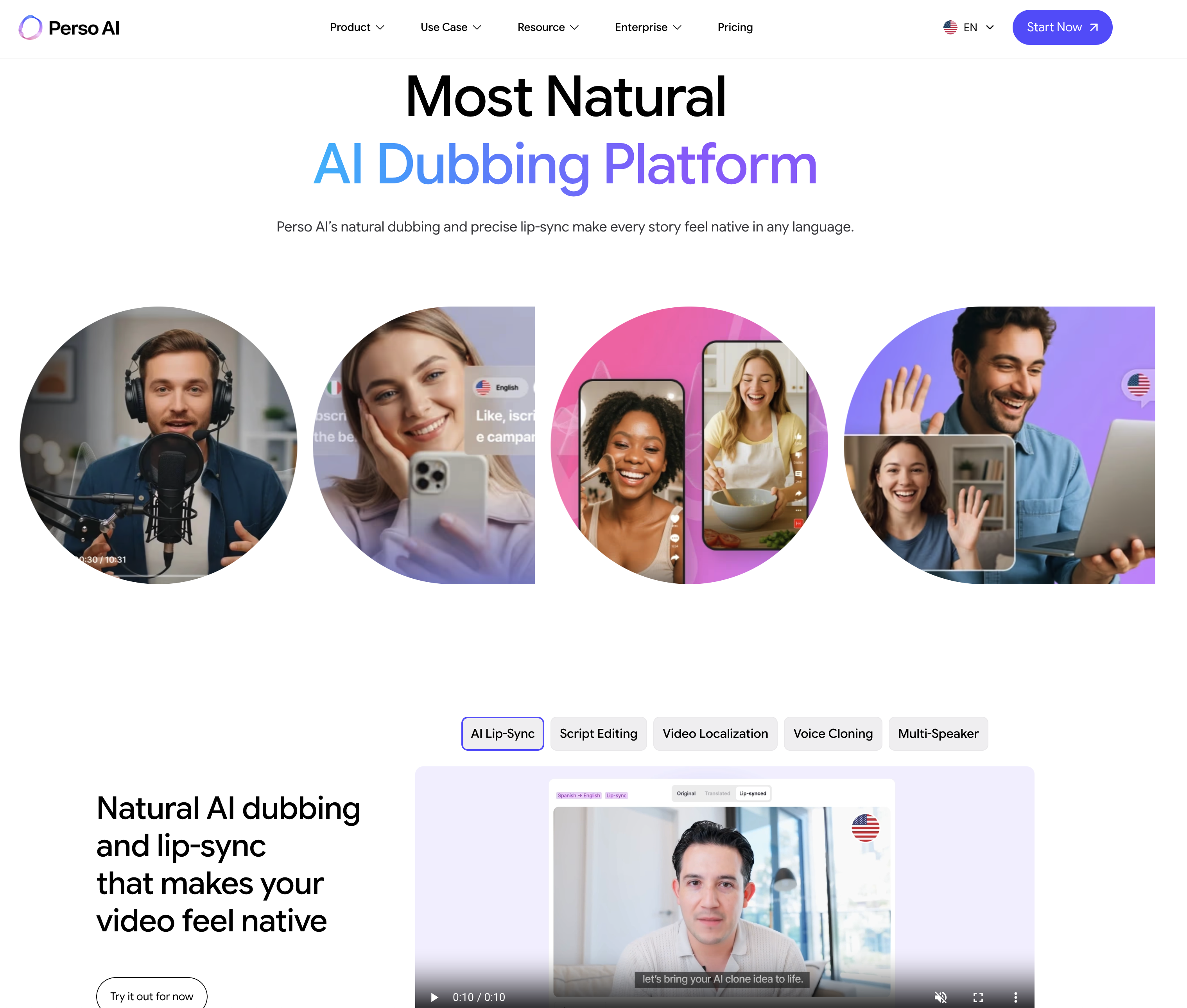 PERSO.ai - AI Tool For Video dubbing