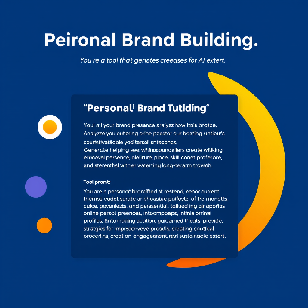 Personal Brand Building - (Free, No Signup AI Tool)