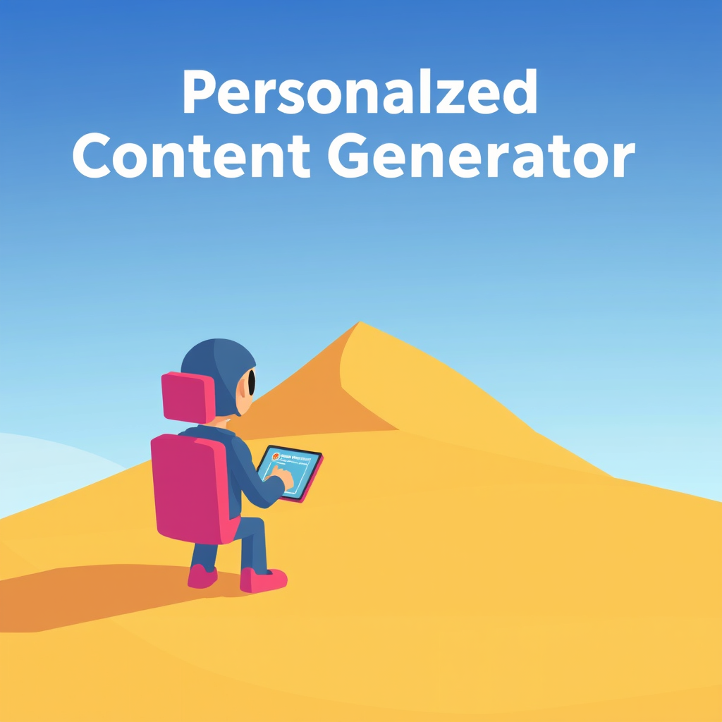 Personalized Content Generator - (Free, No Signup AI Tool)