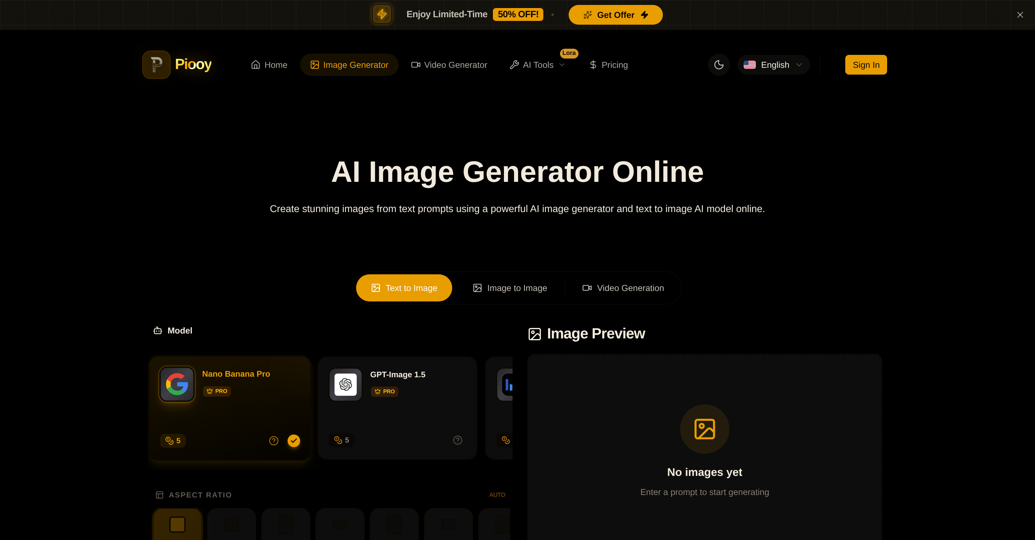 Piooy AI Image Generator - AI Tool For Images