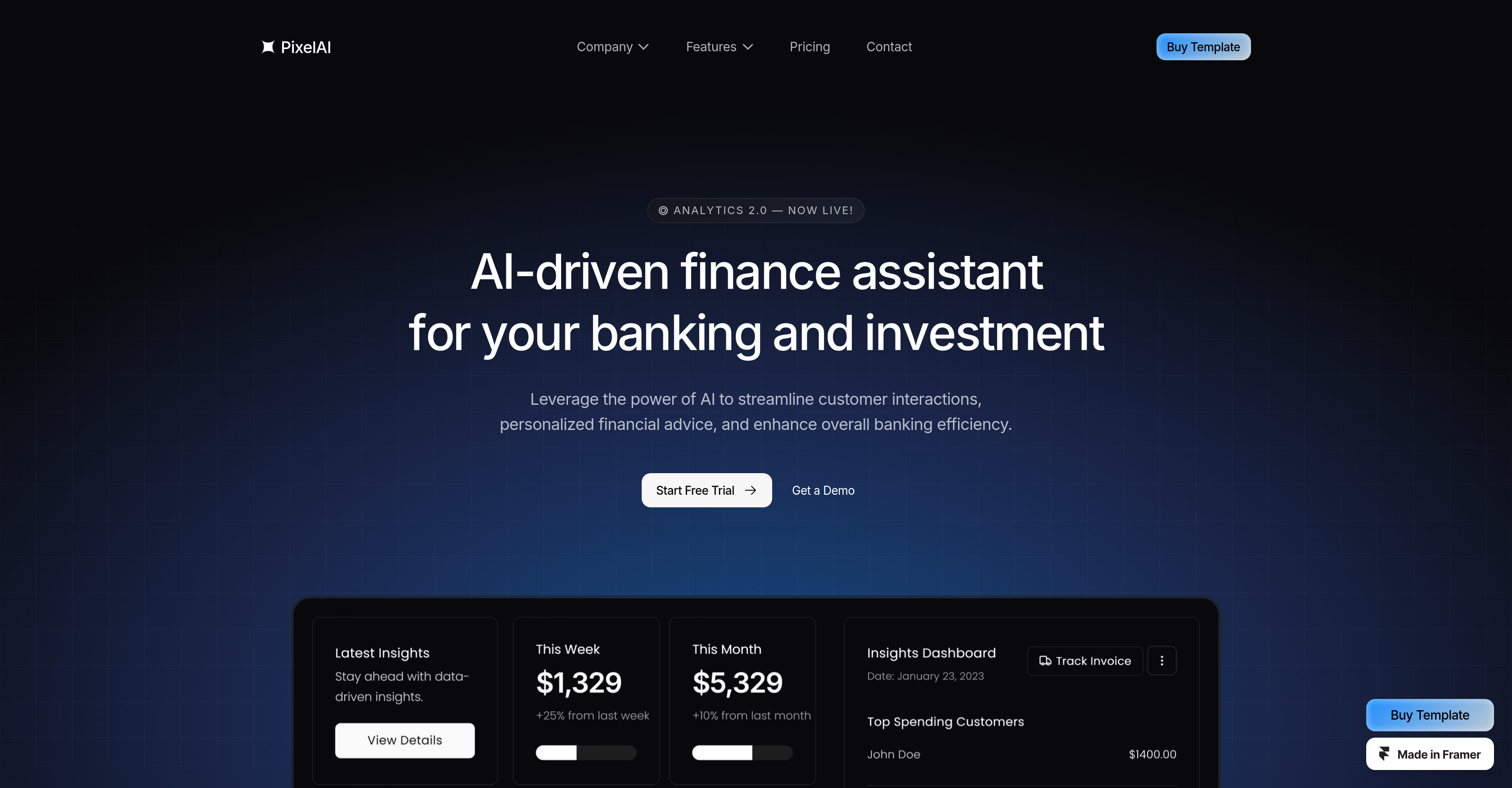 PixelAI - AI Tool For Financial advice