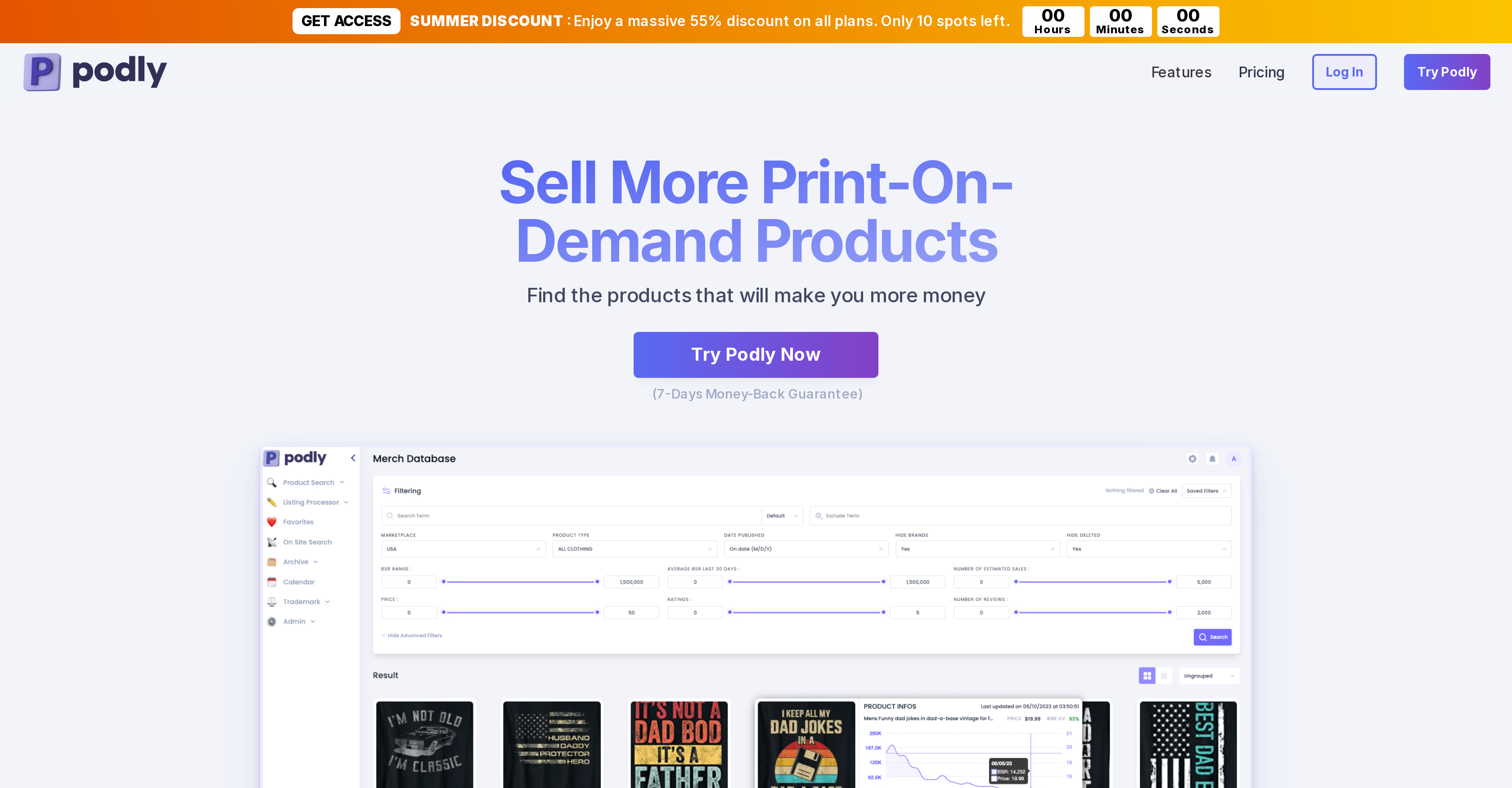 Podly - AI Tool For Product research