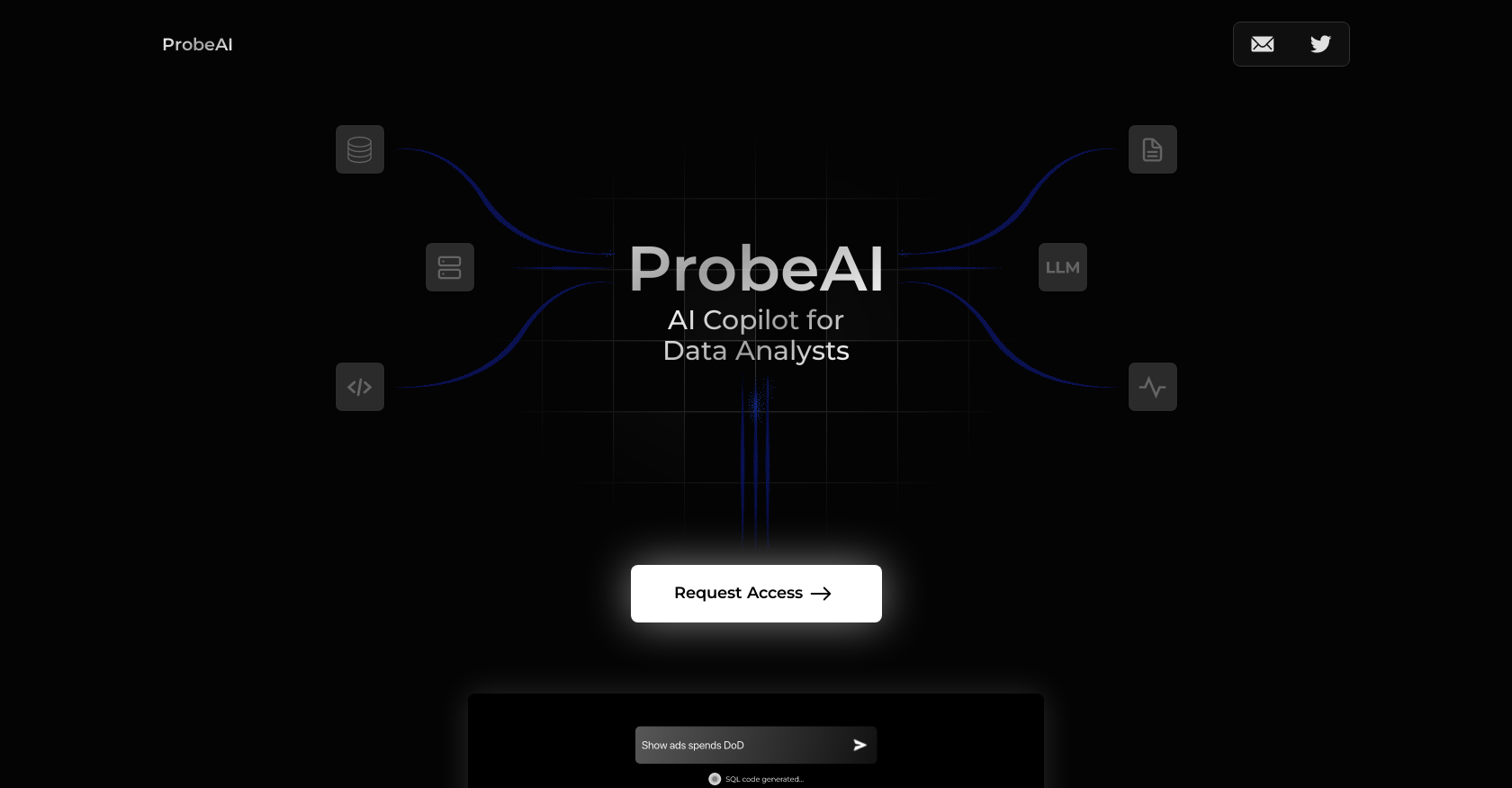 ProbeAI AI Tool For Data Analysis Business Intelligence ProbeAI AI Tool For Data Analysis Business Intelligence