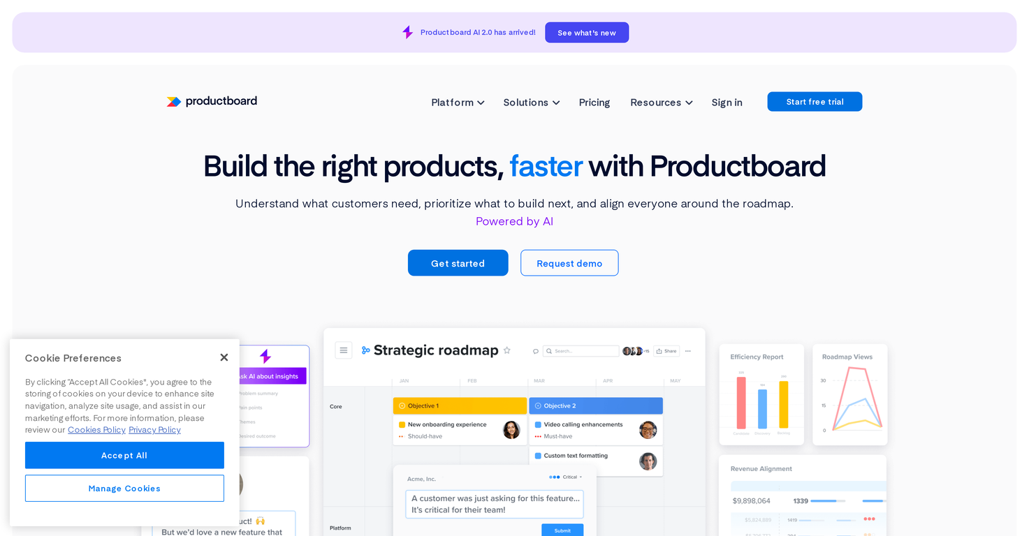 Productboard Ai Tool For Product Development