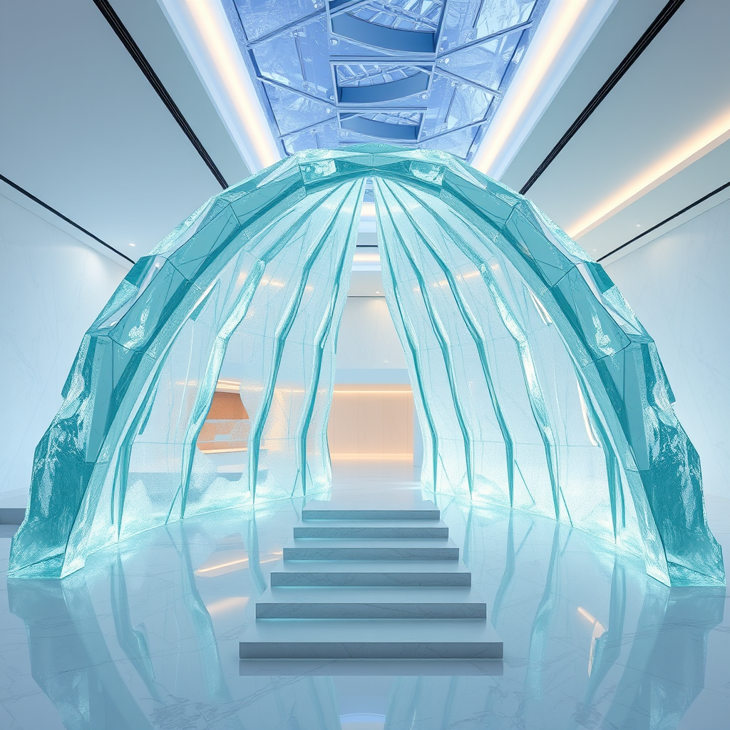Professional 3D architect and designer in the shape of iceglass - (Free ...