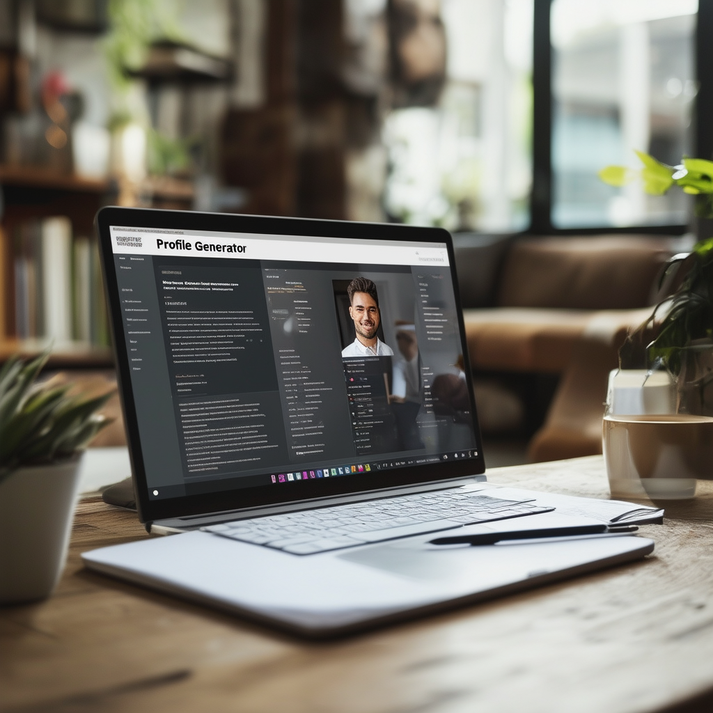 Profile Generator - (Free, No Signup AI Tool)