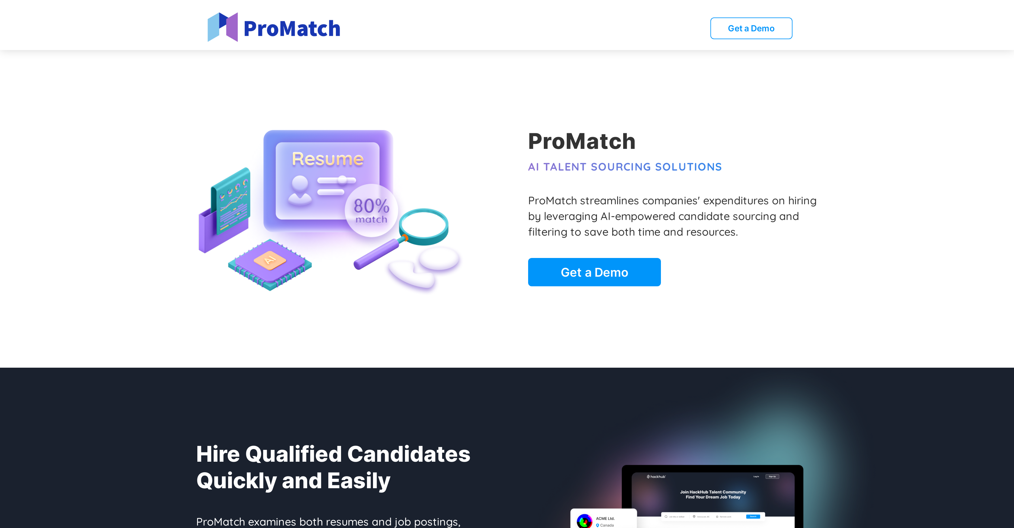 ProMatch - AI Tool For Job recruitment