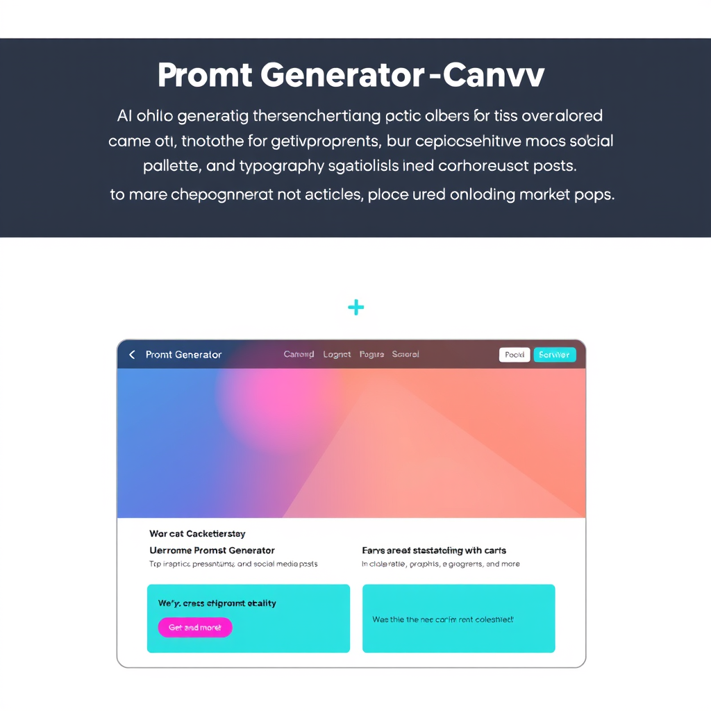 Prompt Generator- Canva - (Free, No Signup AI Tool)