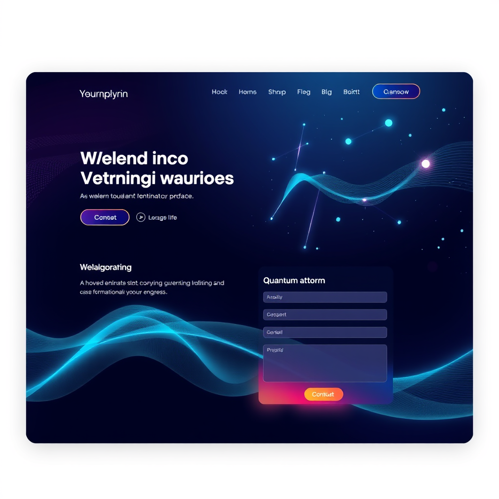 Quantum Ai website designs and templates from the Quantum Time ...