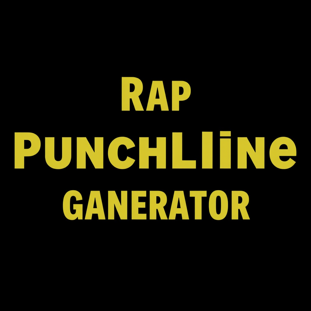 Rap Punchline Generator - (Free, No Signup AI Tool)