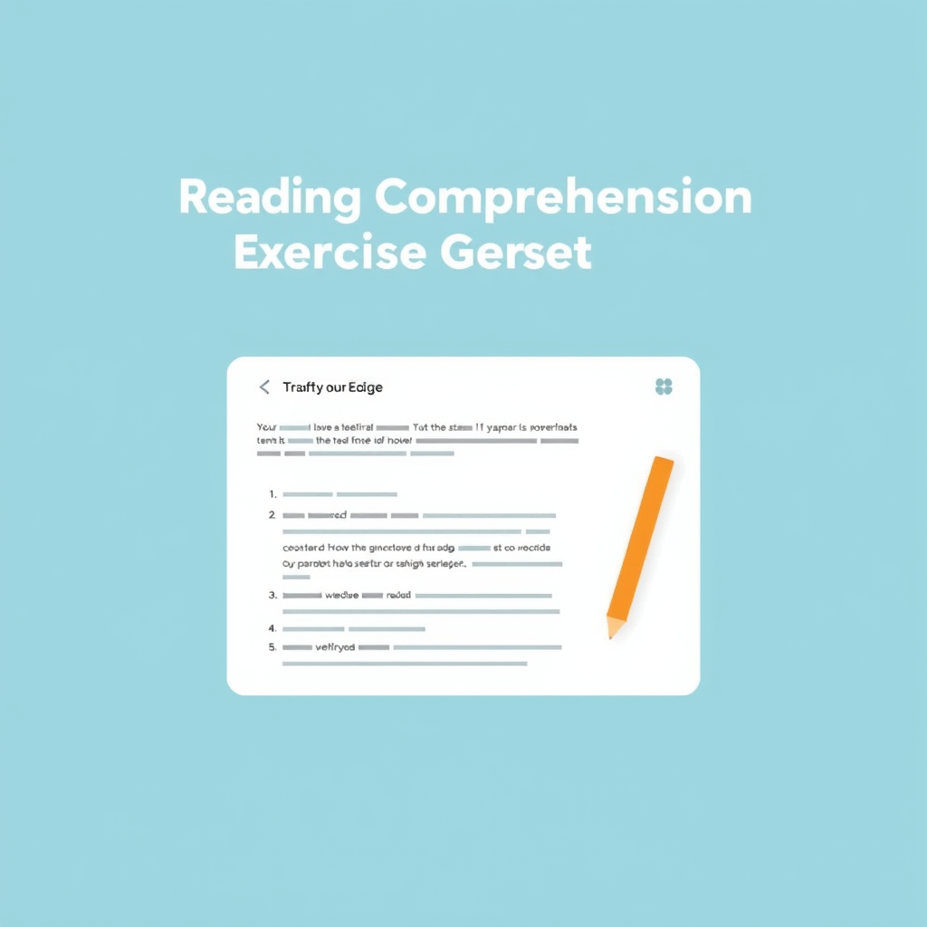 Reading Comprehension Exercise Generator - (Free, No Signup AI Tool)