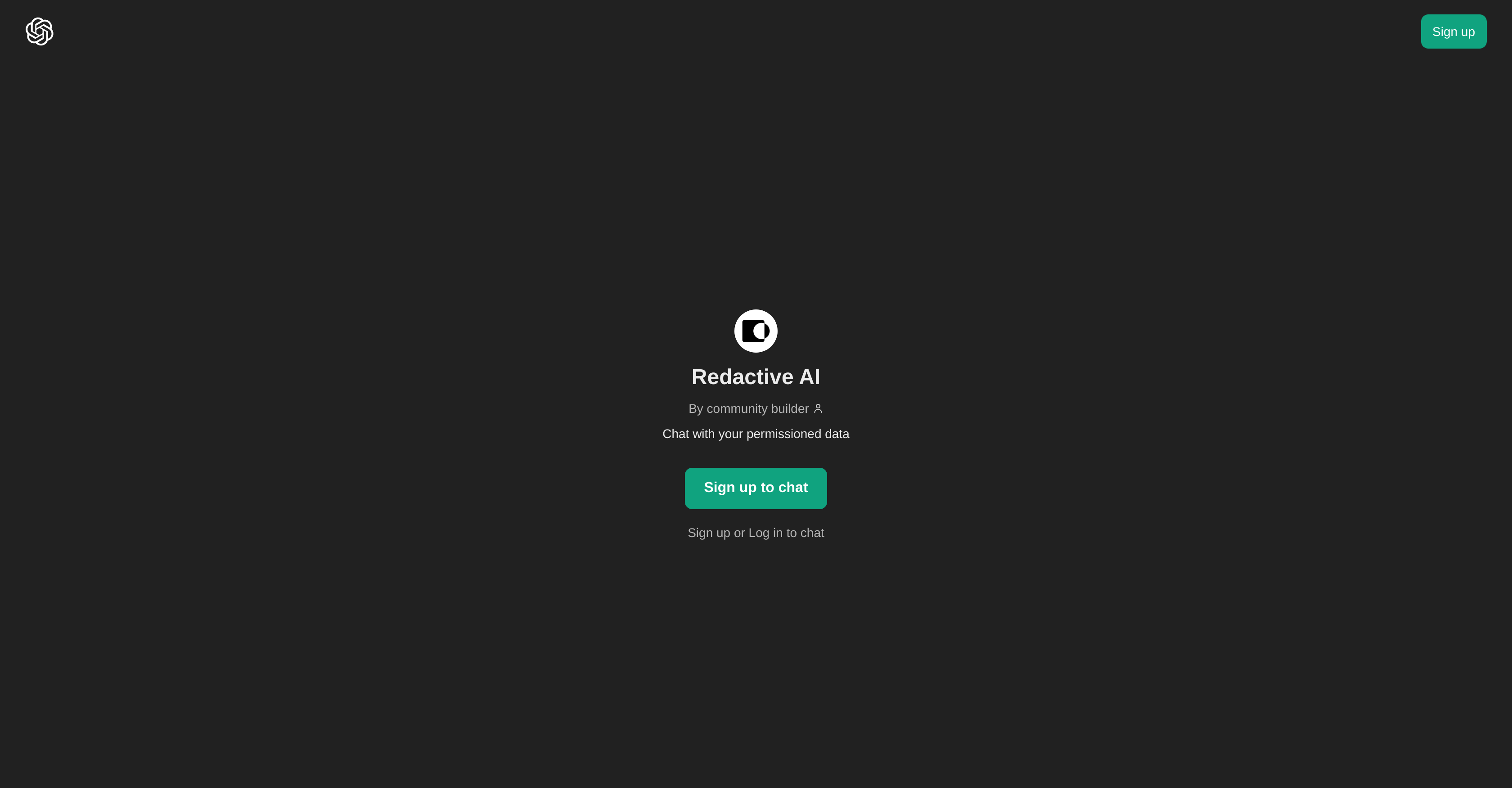 Redactive AI - AI Tool For Database Q&A