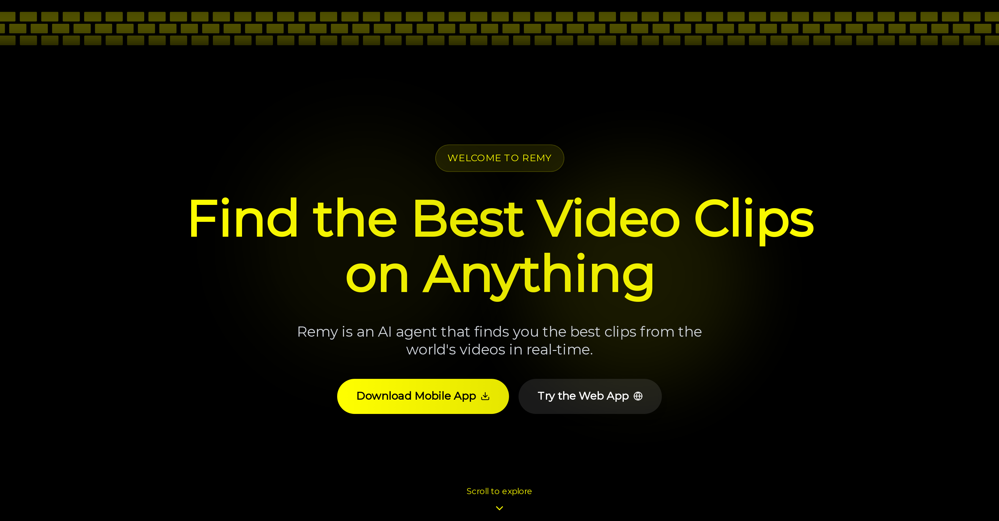Remy - AI Tool For Video search