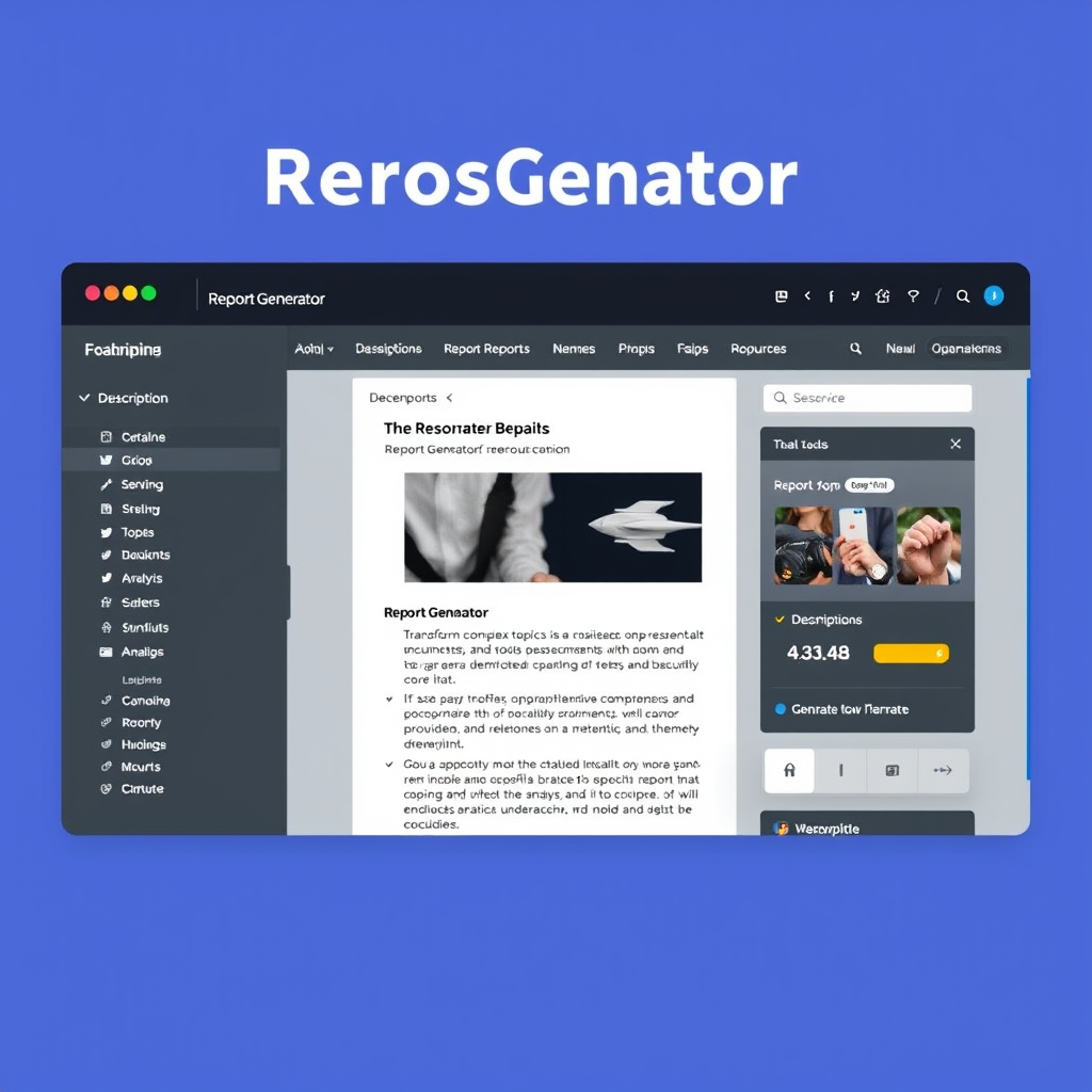 Report Generatorindexrss Ai Tool By Hanansaeed