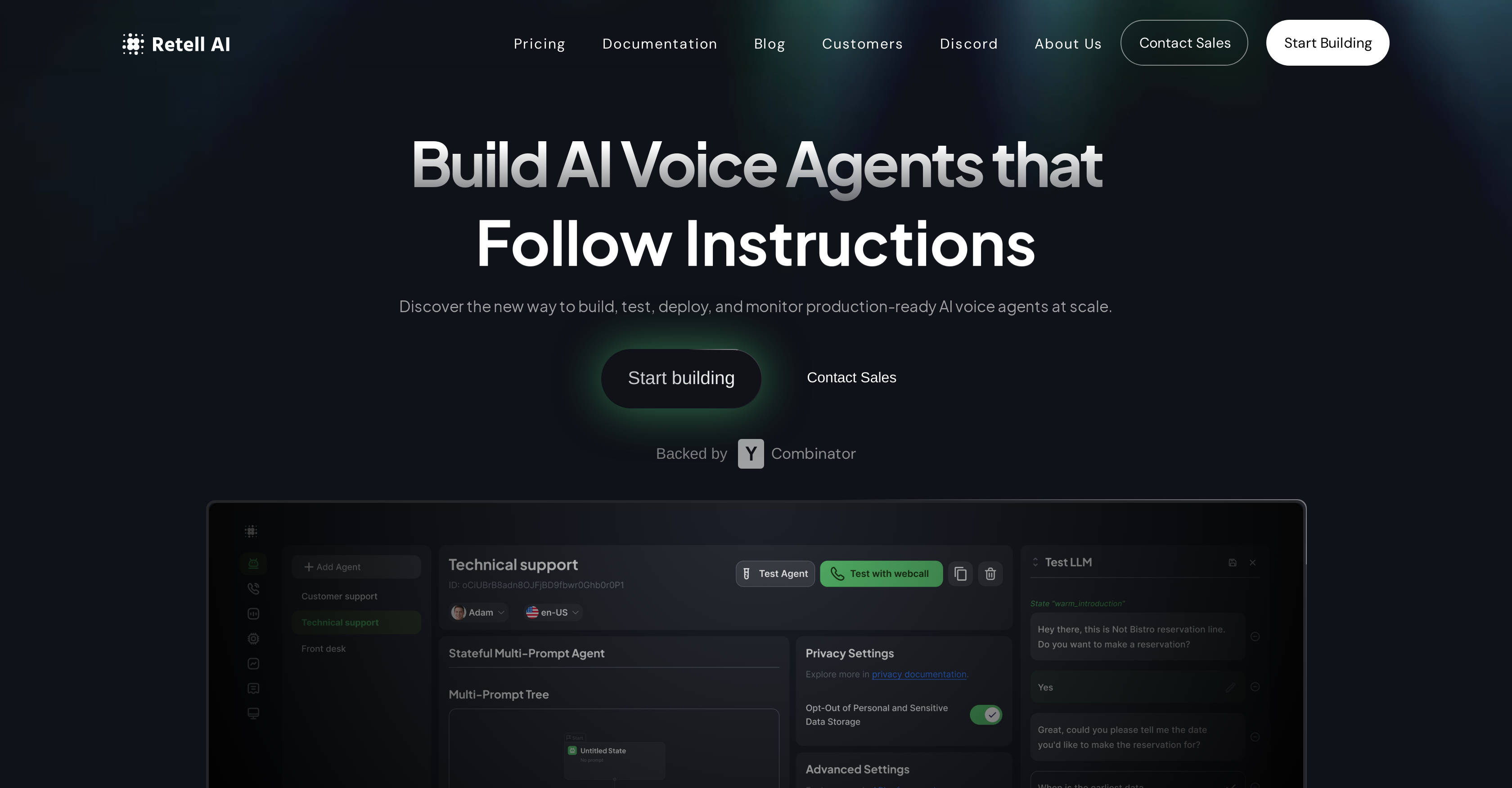 Retell AI - AI Tool For Voice agents