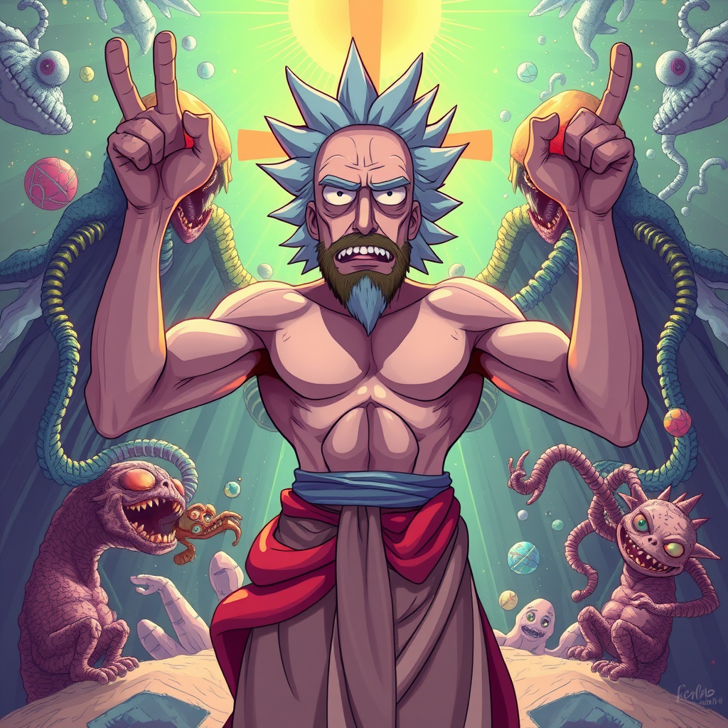 Rick and Morty Universe Image Gen - (Free, No Signup AI Tool)