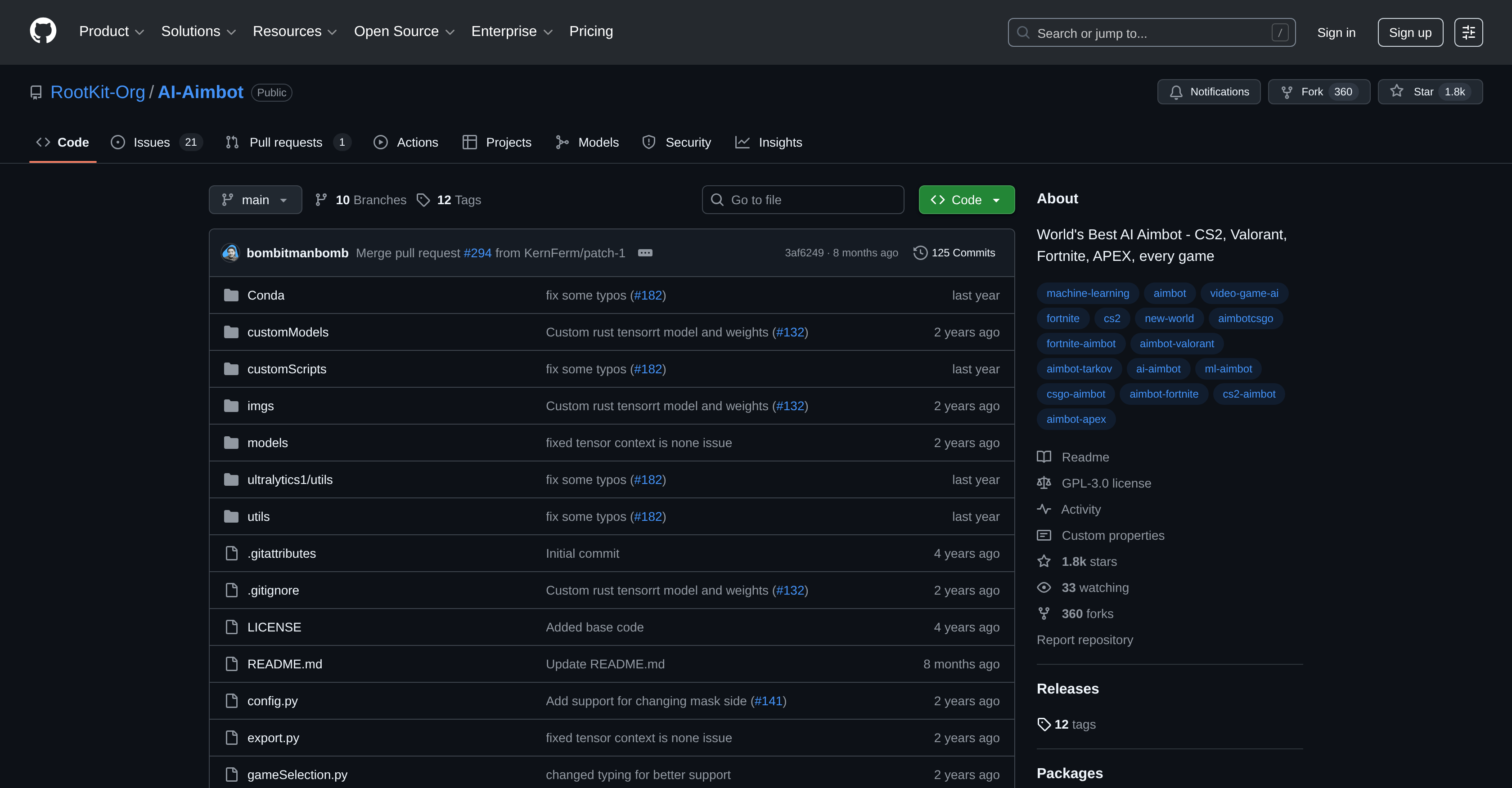RootKit - AI Aimbot - Aimbots - TAAFT