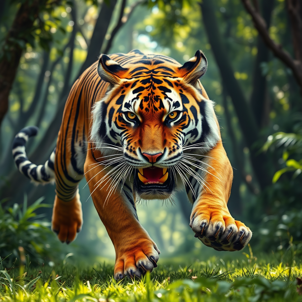 Aksi Hewan Buas - (Free, No Signup AI Tool)