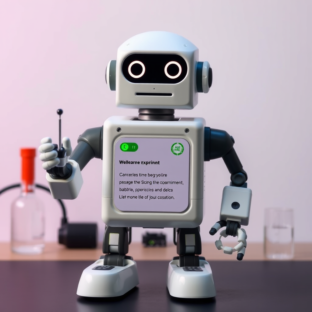 Science experiment Robot 🤖 - (Free, No Signup AI Tool)