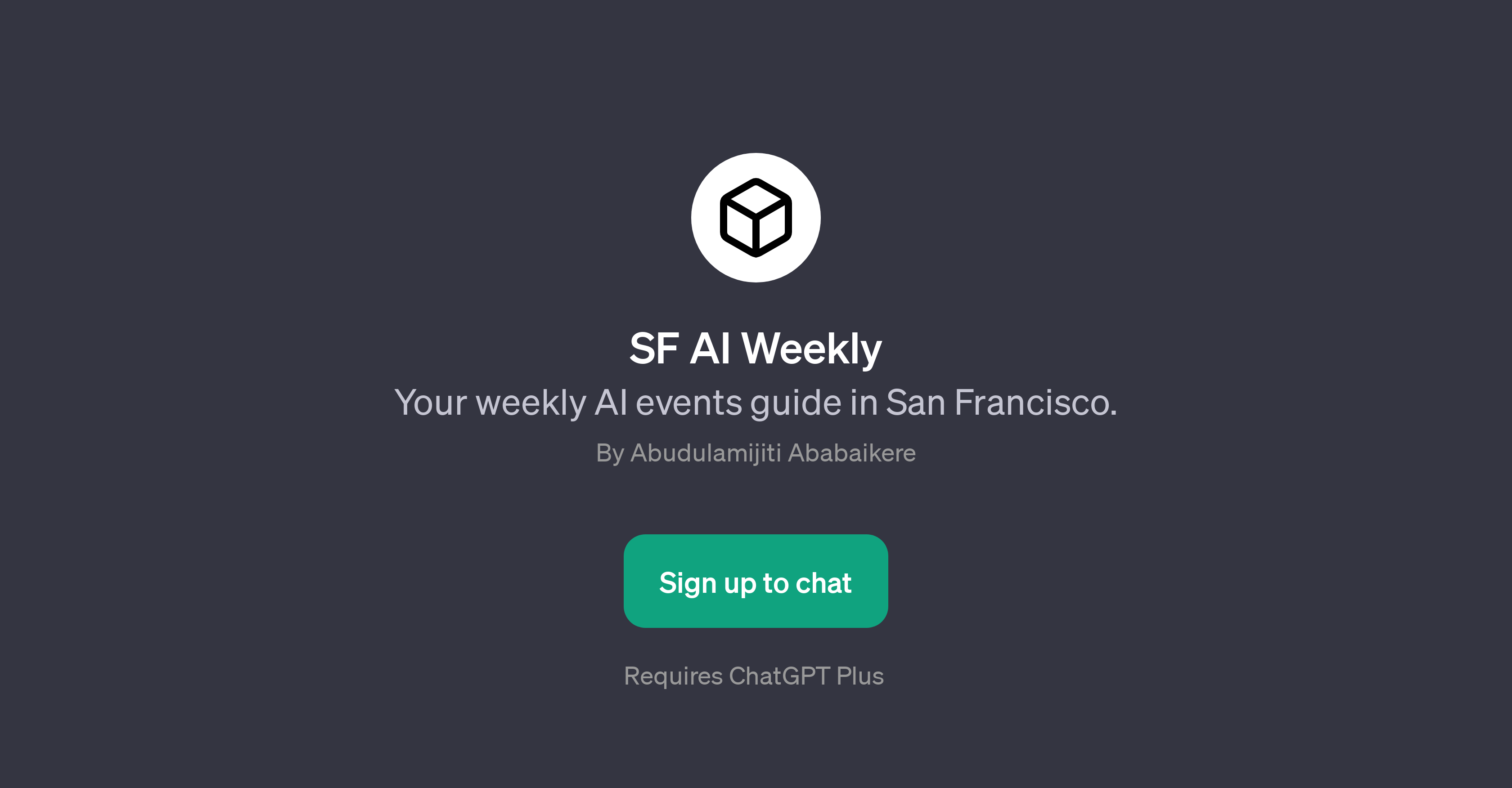 SF AI Weekly - Ai event guide - TAAFT