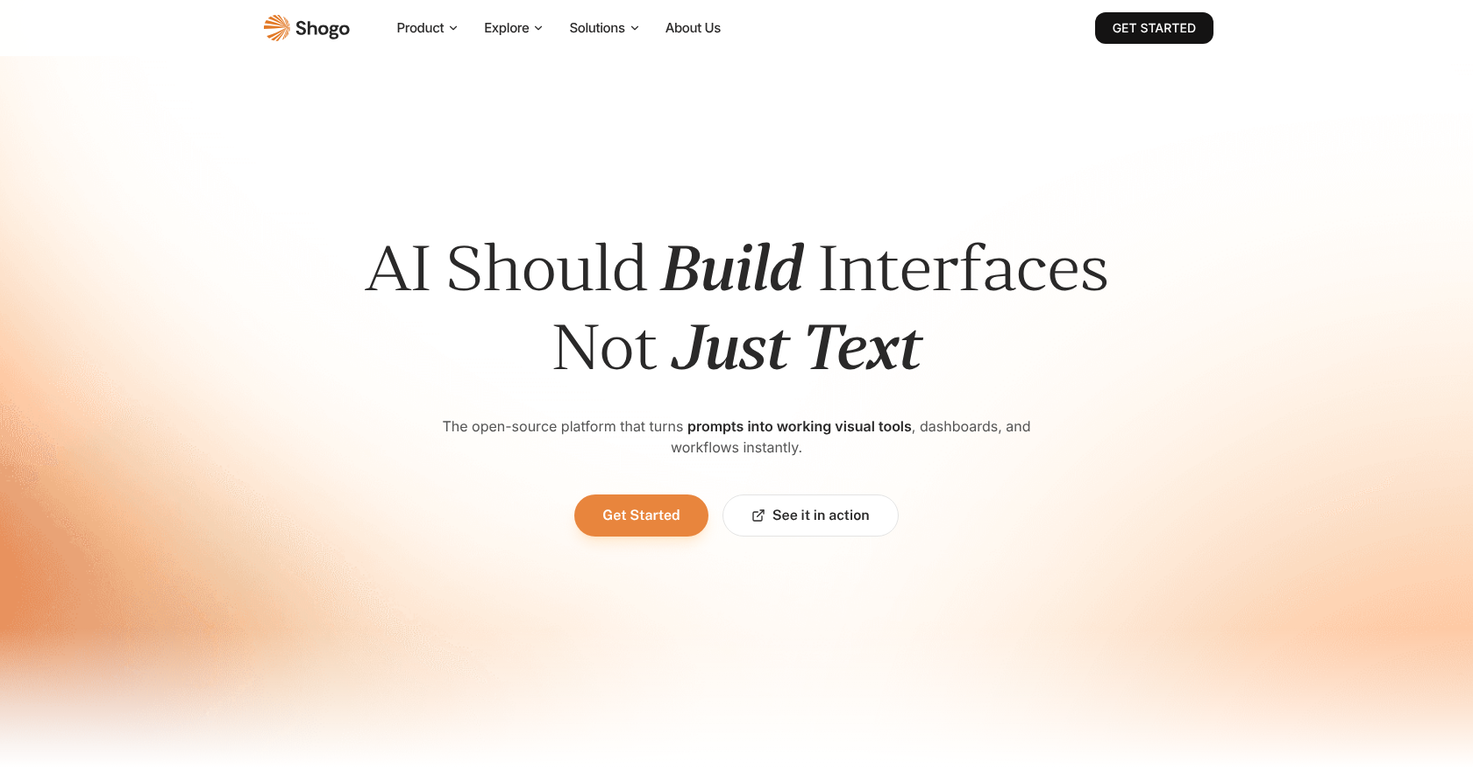 Shogo AI - AI Tool For Workflows