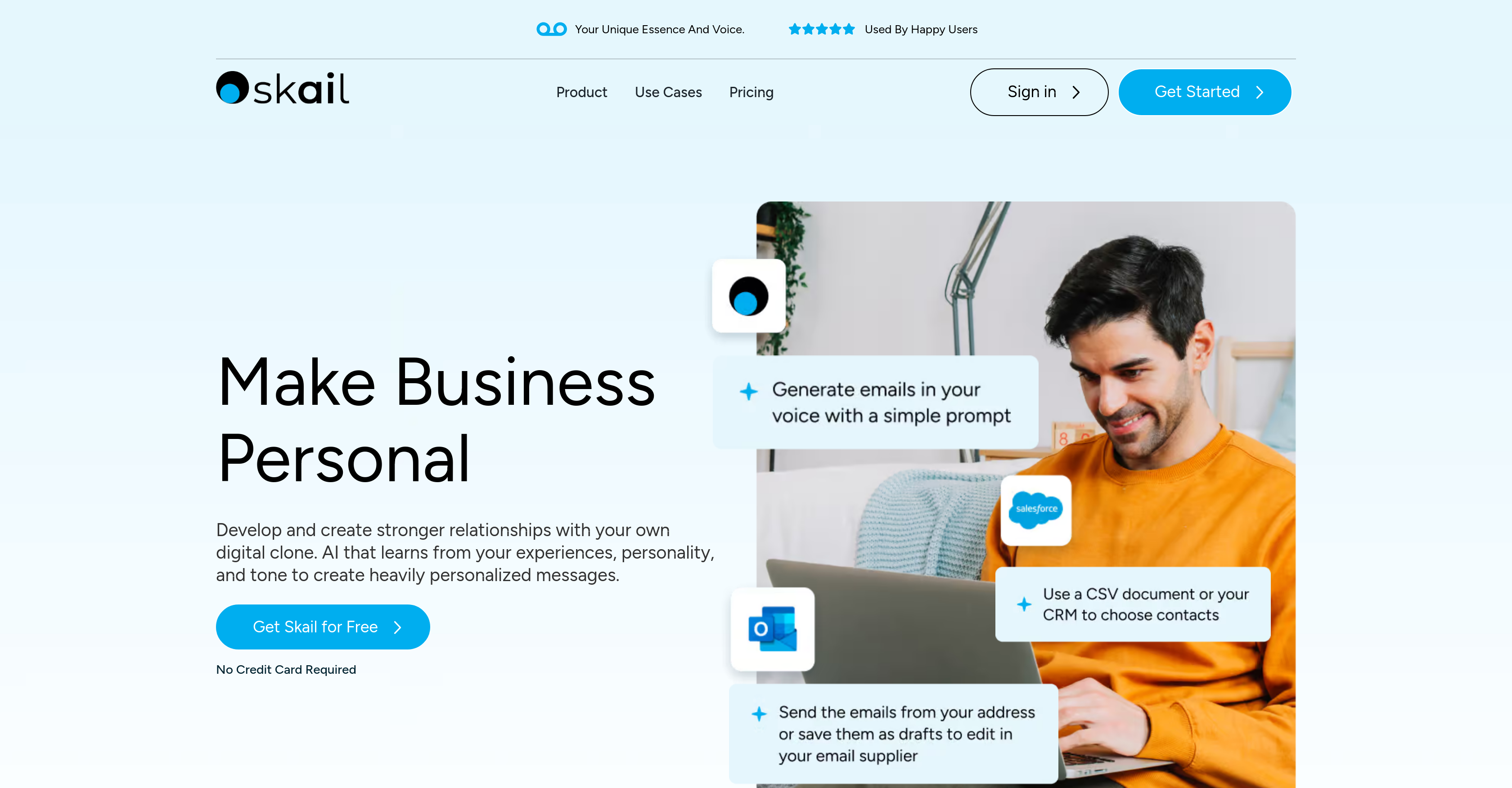 Skail - Email automation - TAAFT