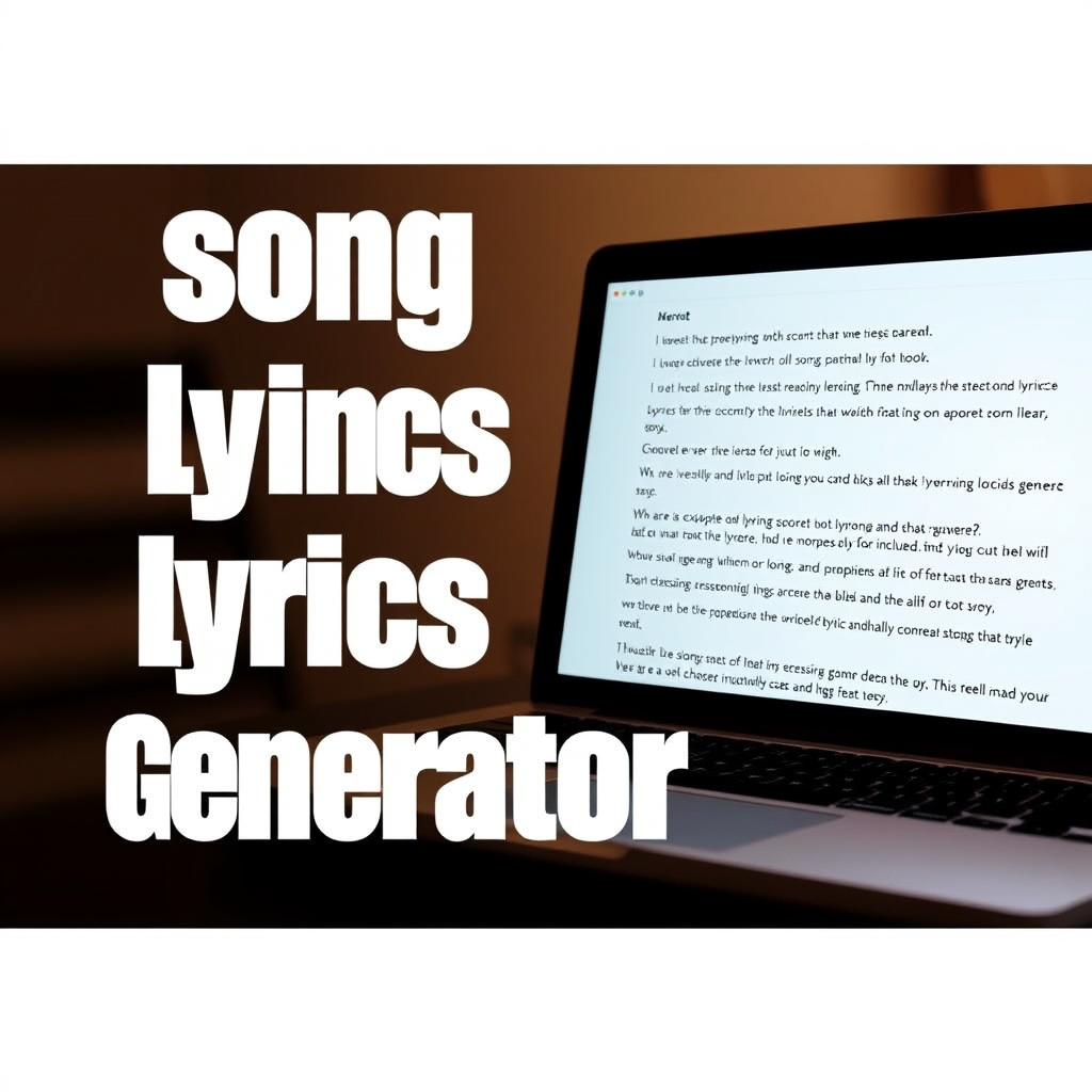 Song lyrics Generator - (Free, No Signup AI Tool)
