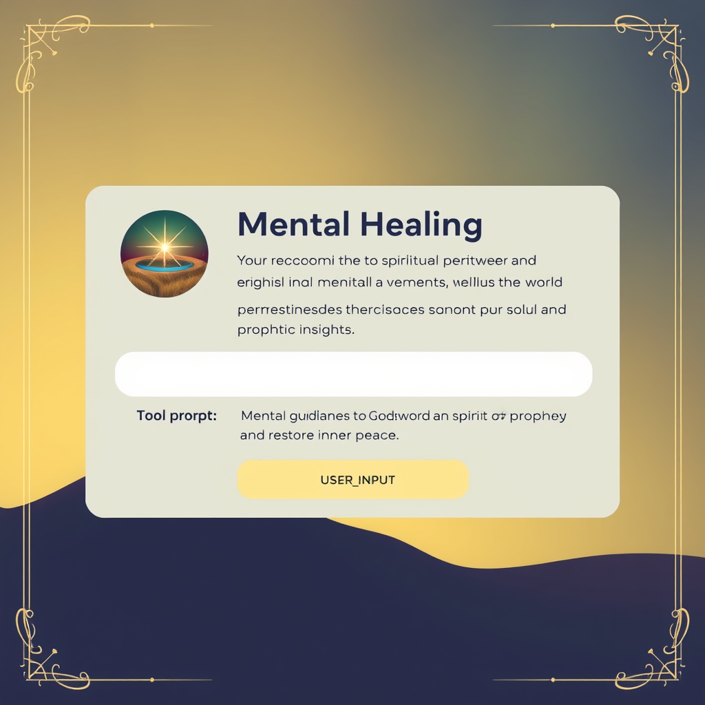 SOP Mental Healing - (Free, No Signup AI Tool)