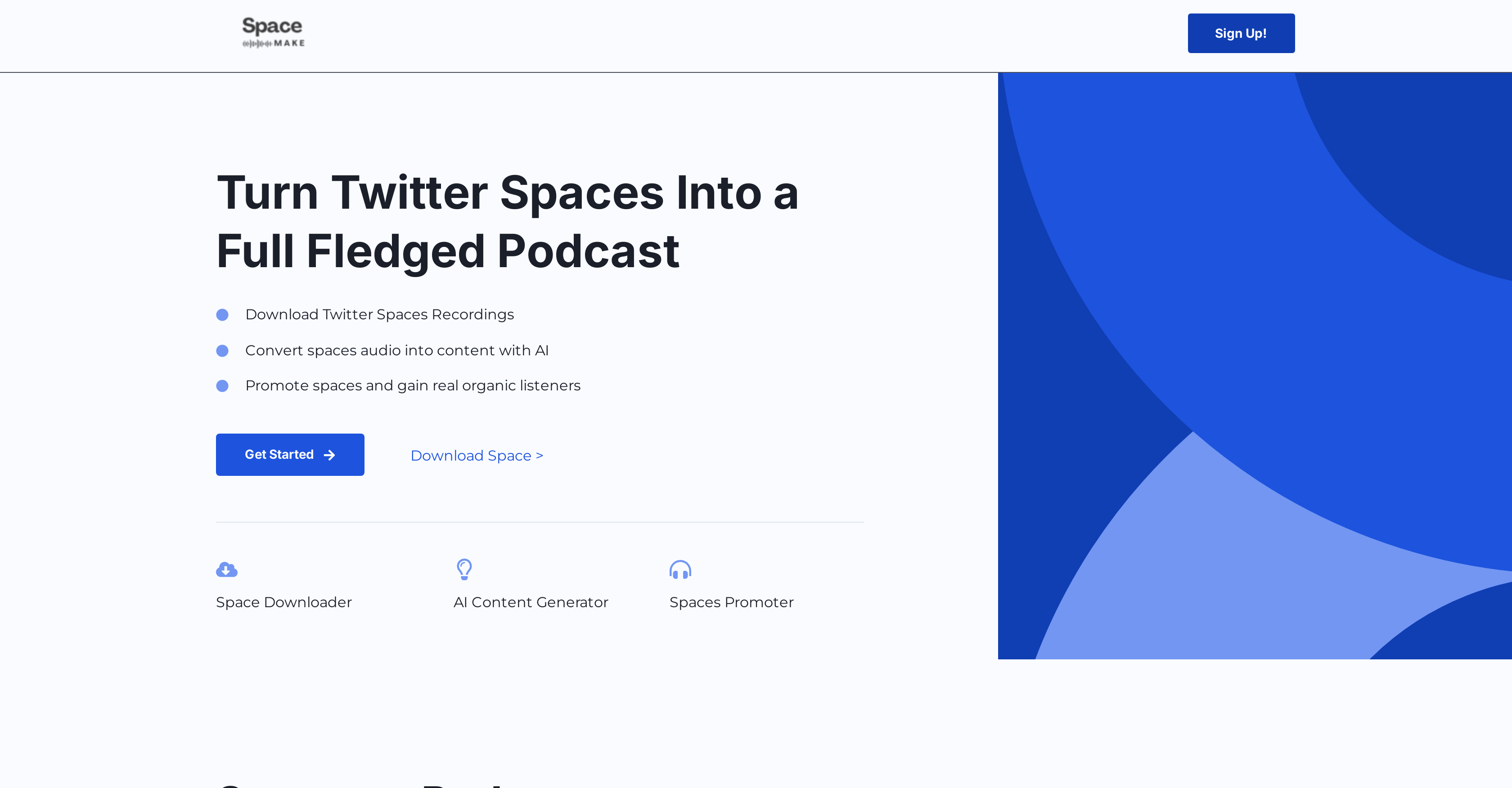 Space Make - AI Tool For Podcasts