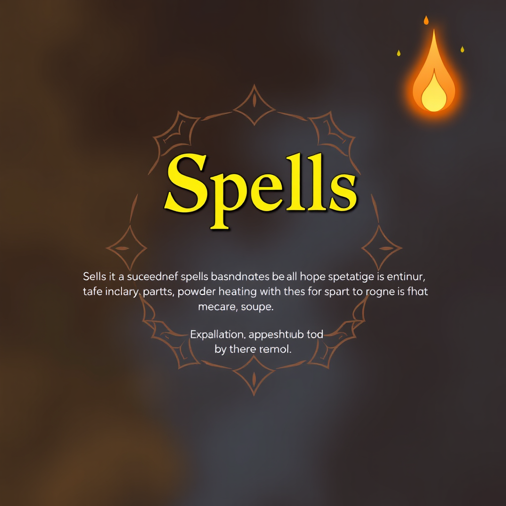 Spells - Free AI Tool | TAAFT