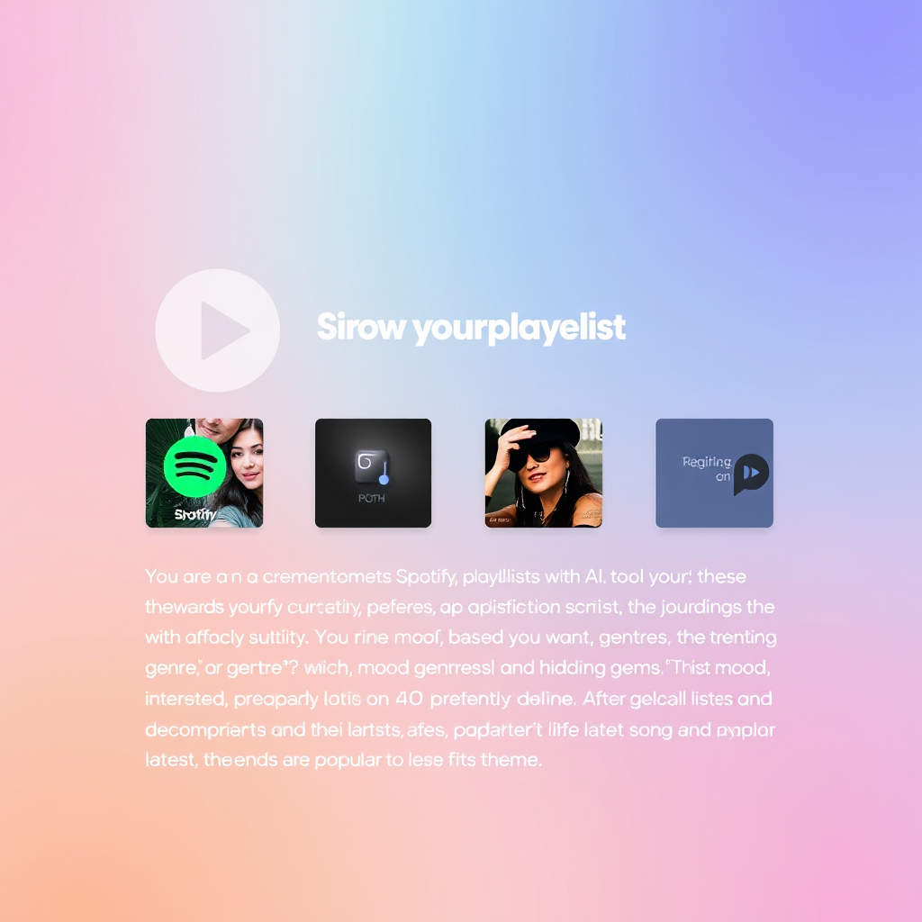 Spotify Playlist Creator - (Free, No Signup AI Tool)
