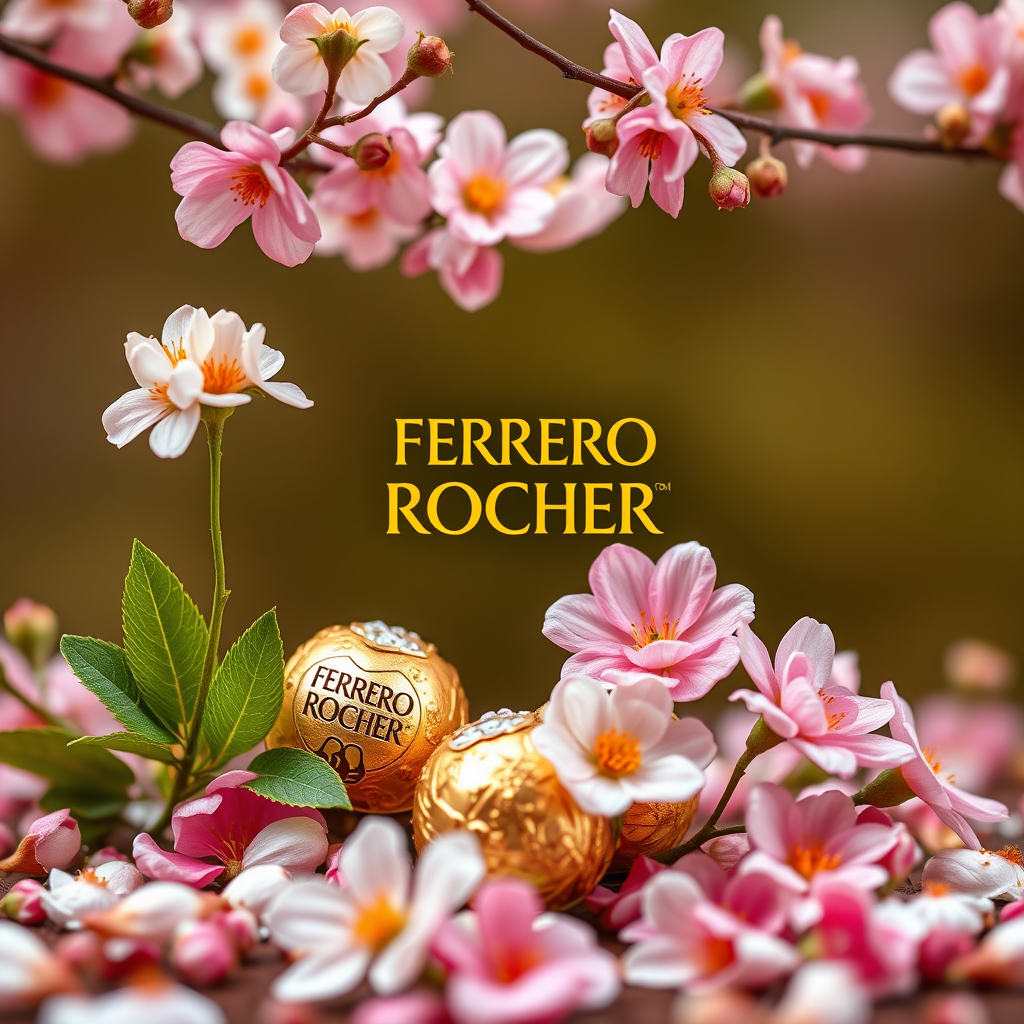 Spring Ferrero Rochers designs - (Free, No Signup AI Tool)