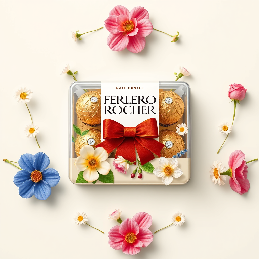 Spring product and packaging design for Ferrero Rocher - (Free, No ...