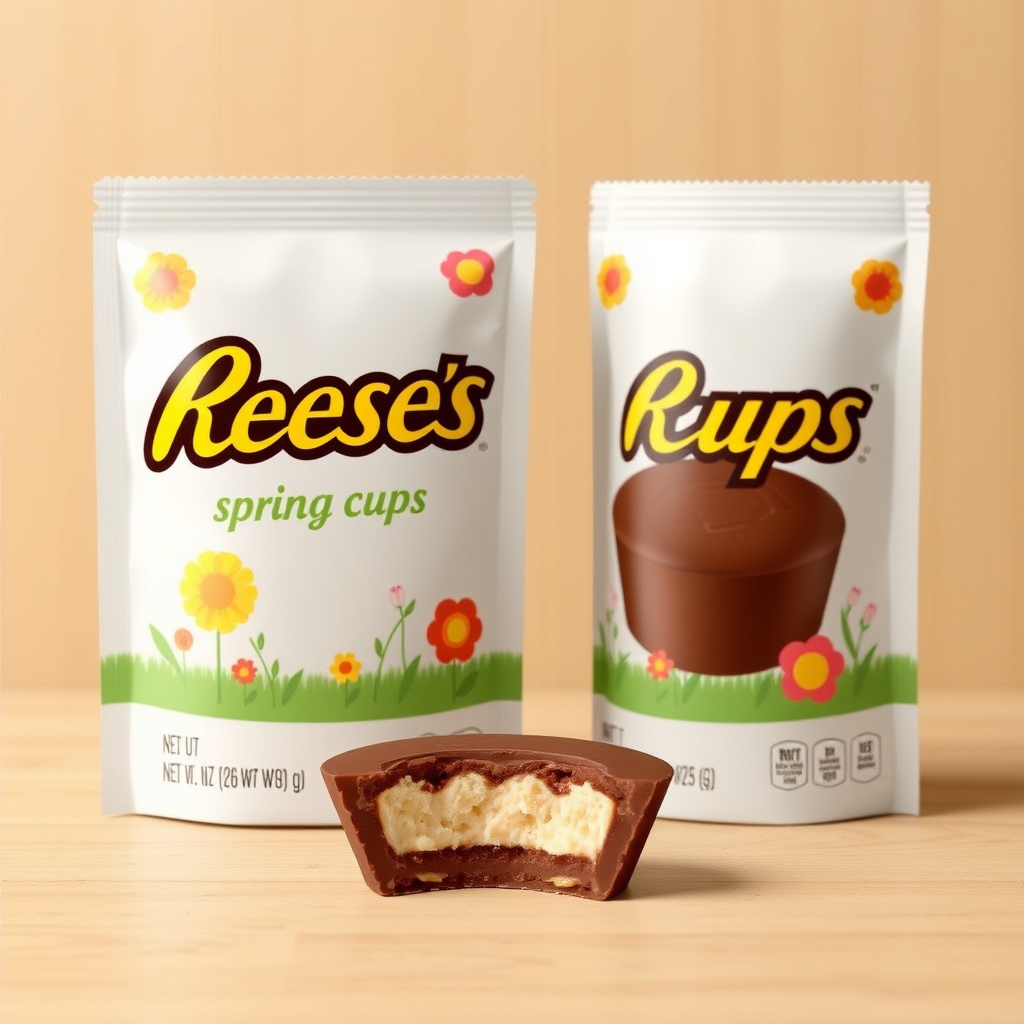 Spring Reese's Cups product and packaging design - (Free, No Signup AI ...