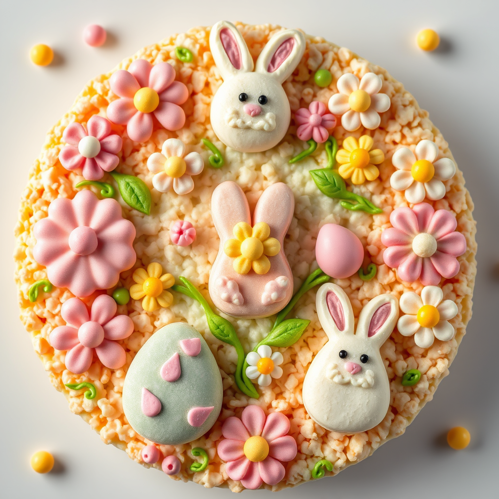 Spring rice Krispie Treats designs - (Free, No Signup AI Tool)