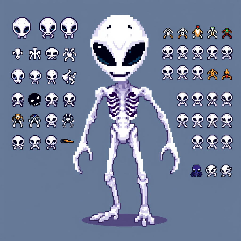 Sprite sheet for 2d game - (Free, No Signup AI Tool)